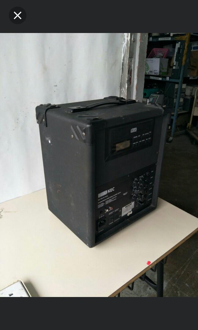 KEC WPA-501 Portable Wireless Amplifier System., Audio, Soundbars ...