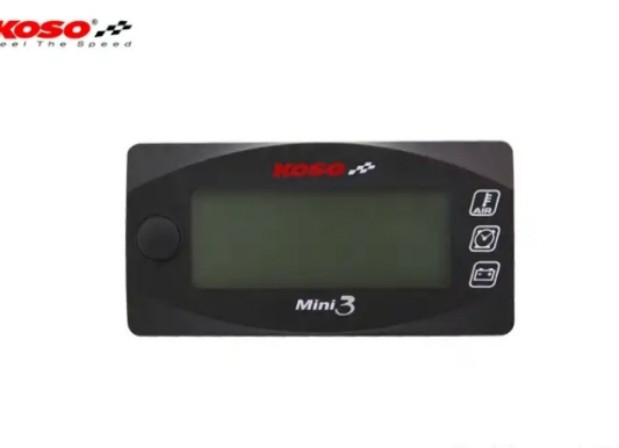 KOSO MINI 3 in 1 Meter, Motorcycles, Motorcycle Accessories on Carousell
