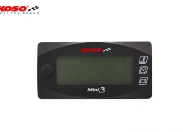 KOSO MINI 3 in 1 Meter, Motorcycles, Motorcycle Accessories on Carousell