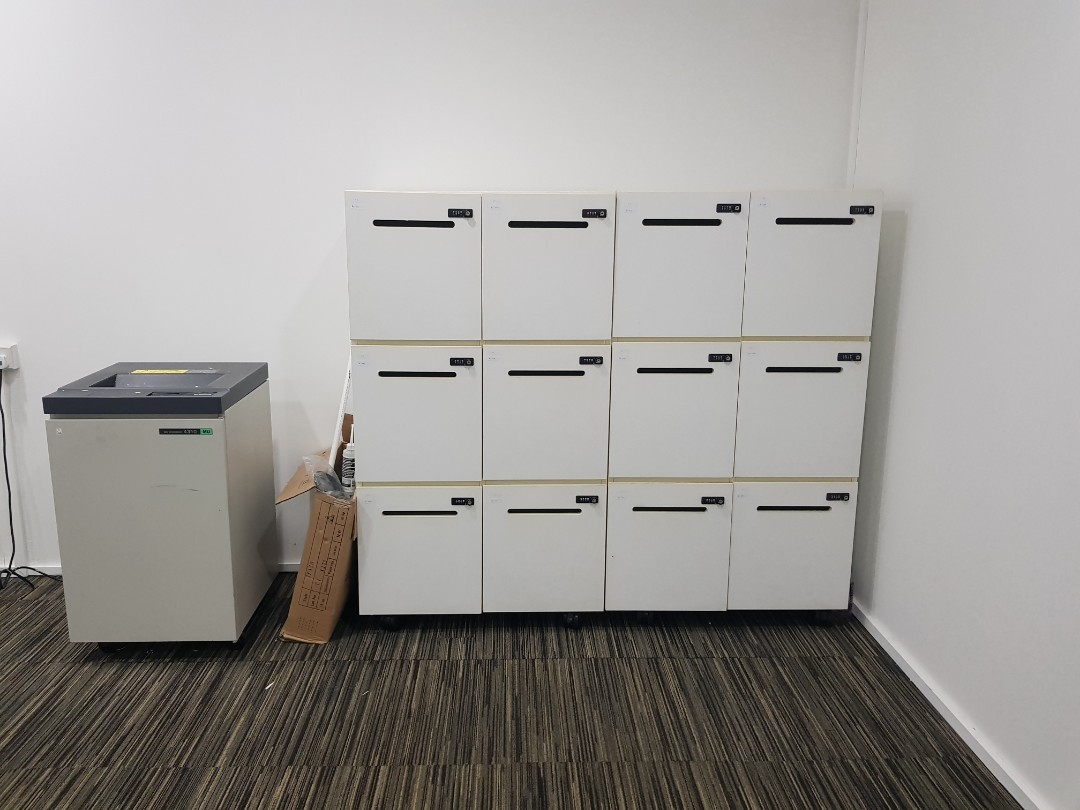 Lockers x 12 with passcode, Furniture & Home Living, Furniture, Other ...