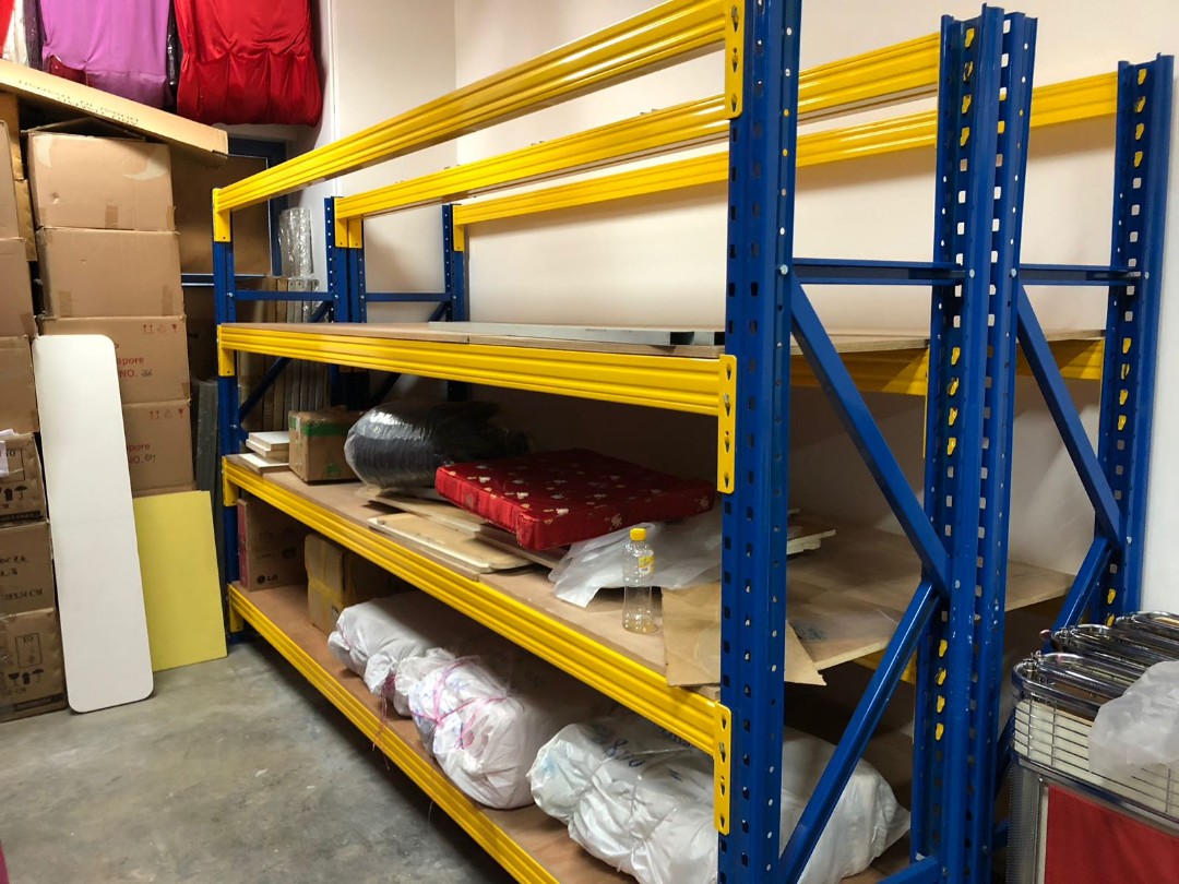 Metal Rack 4 tier heavy duty, Furniture & Home Living, Furniture ...