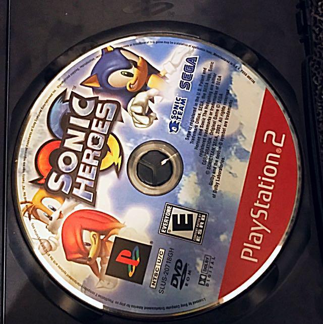 PlayStation 2 Sonic Heroes, Video Gaming, Video Games, PlayStation on ...
