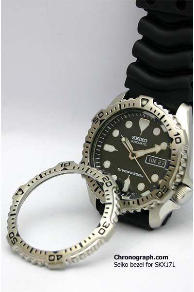 SEIKO SKX171 Bezel (New & Authentic), Luxury, Watches on Carousell