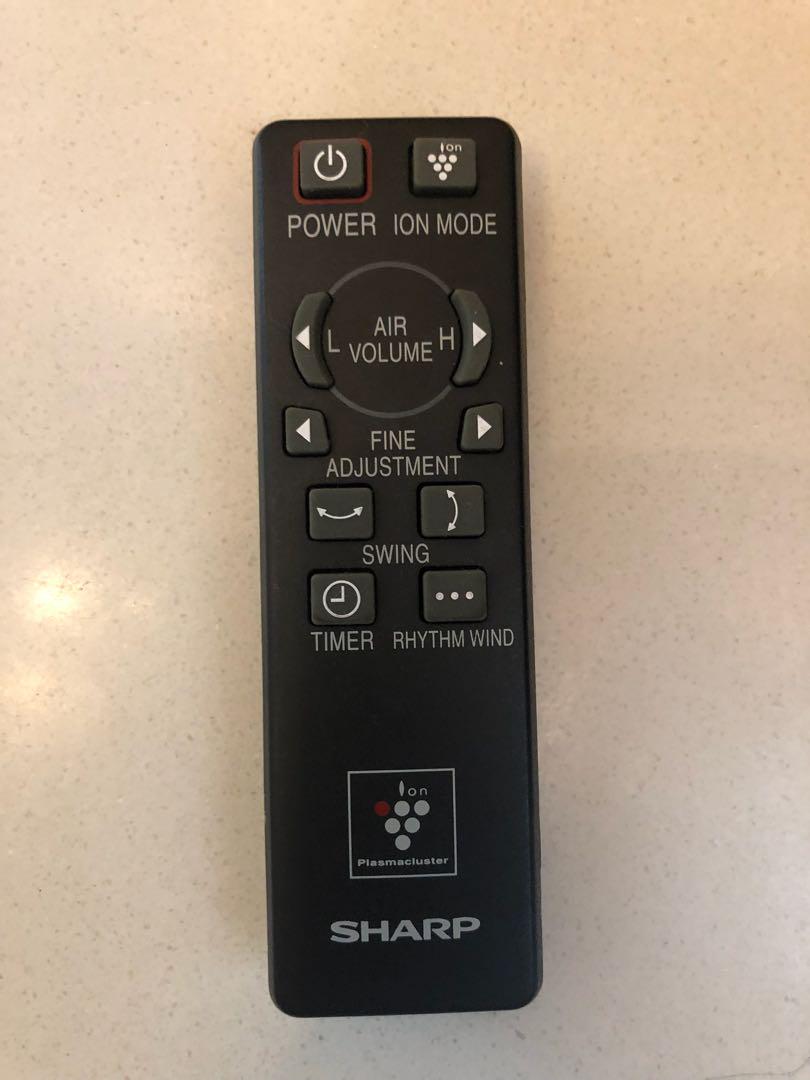 Sharp plasma cluster DC fan, Furniture & Home Living, Lighting & Fans ...