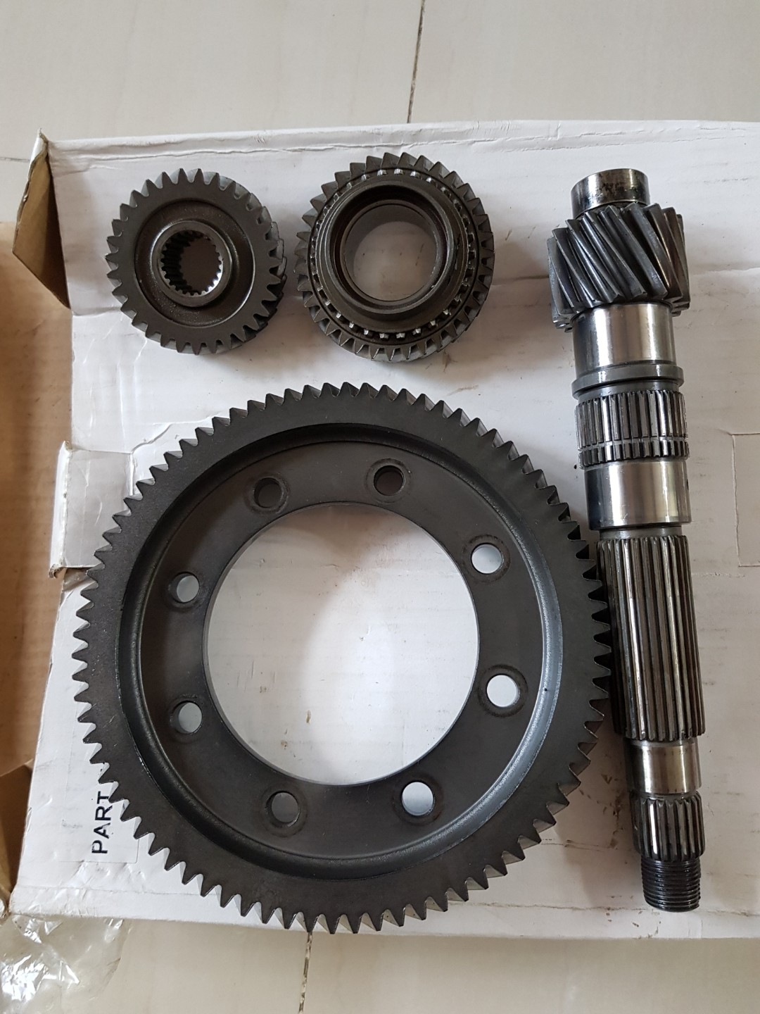 Suzuki Swift Sport Stock Final drive and stock 5th gear., Car ...