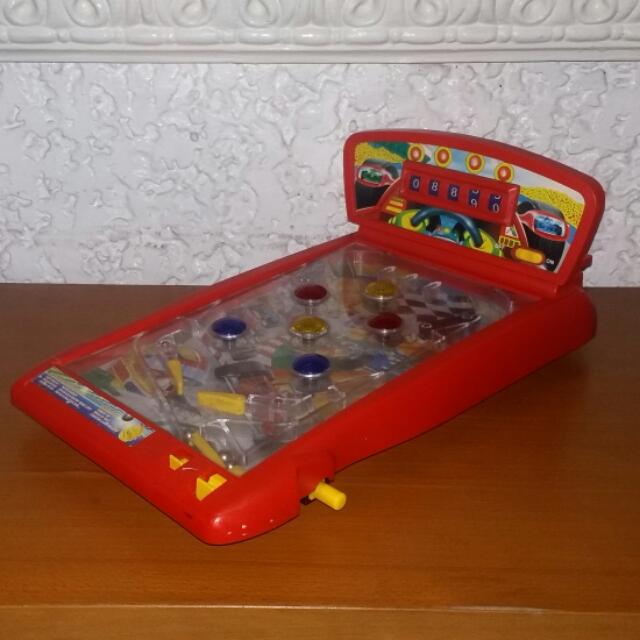 TABLETOP PINBALL Game, F1 Design, Classic Electronic Lights And Sounds ...
