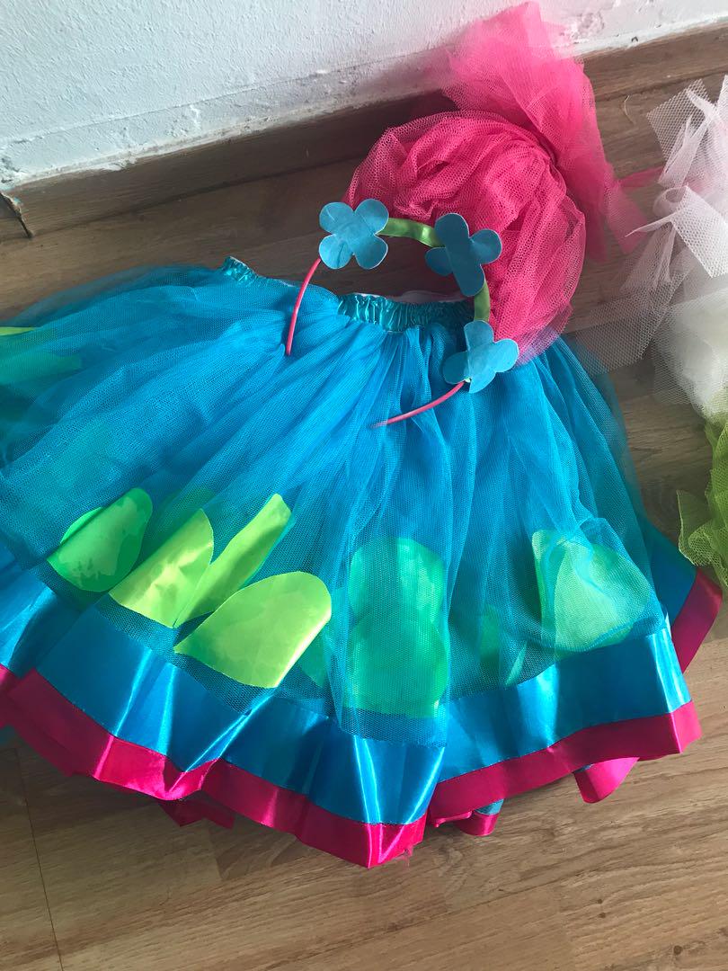 Trolls Costume, Babies & Kids, Babies & Kids Fashion on Carousell