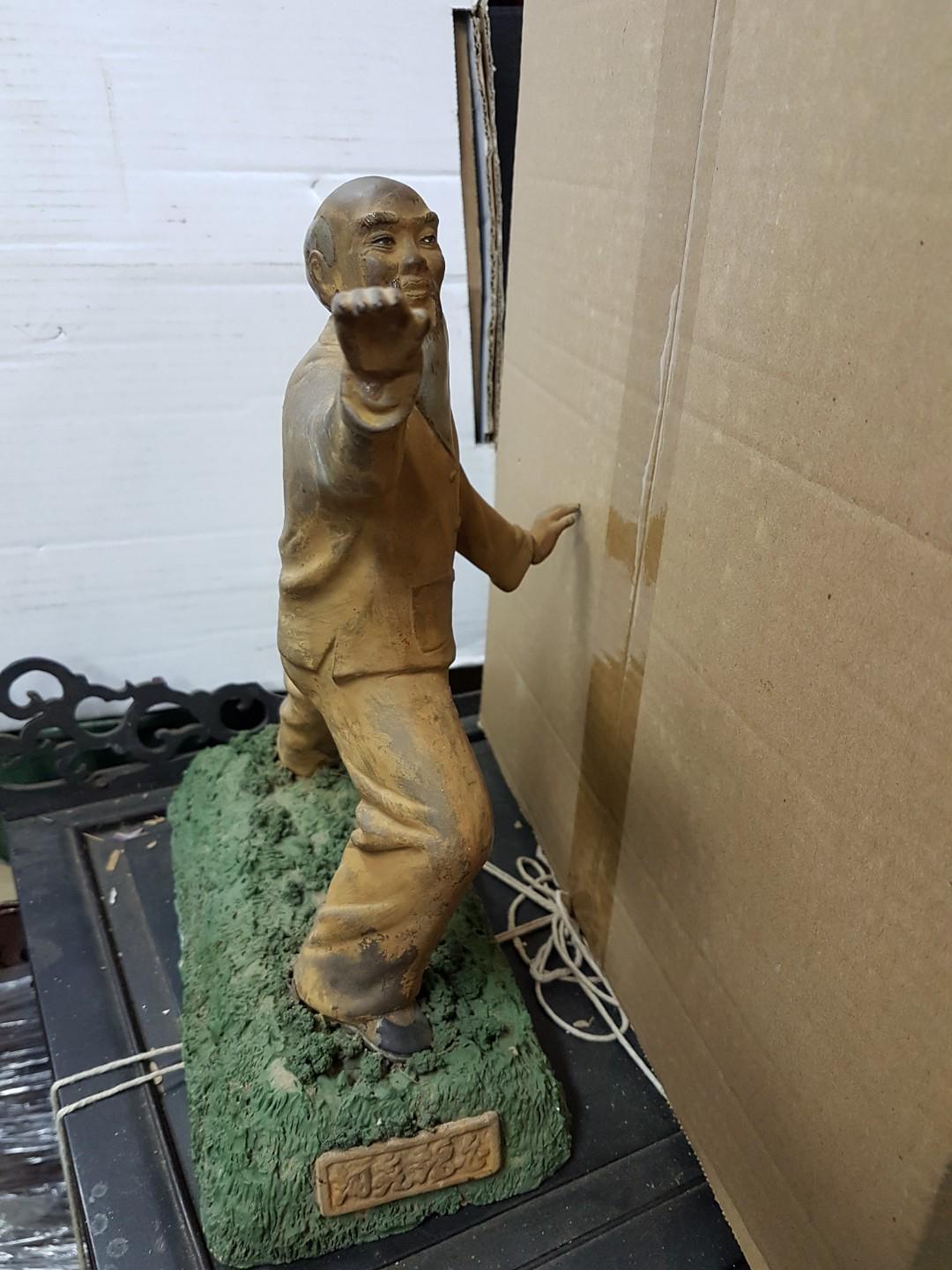 Vintage clay figure statue Chinese, Hobbies & Toys, Memorabilia ...