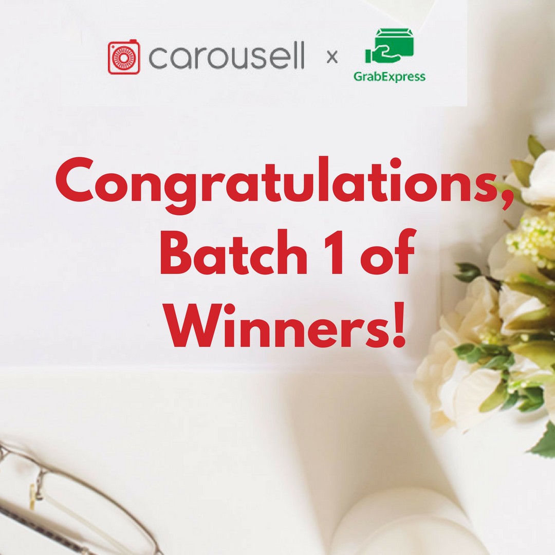 WINNERS (Batch 1) GrabExpress Promo Codes, Community on Carousell
