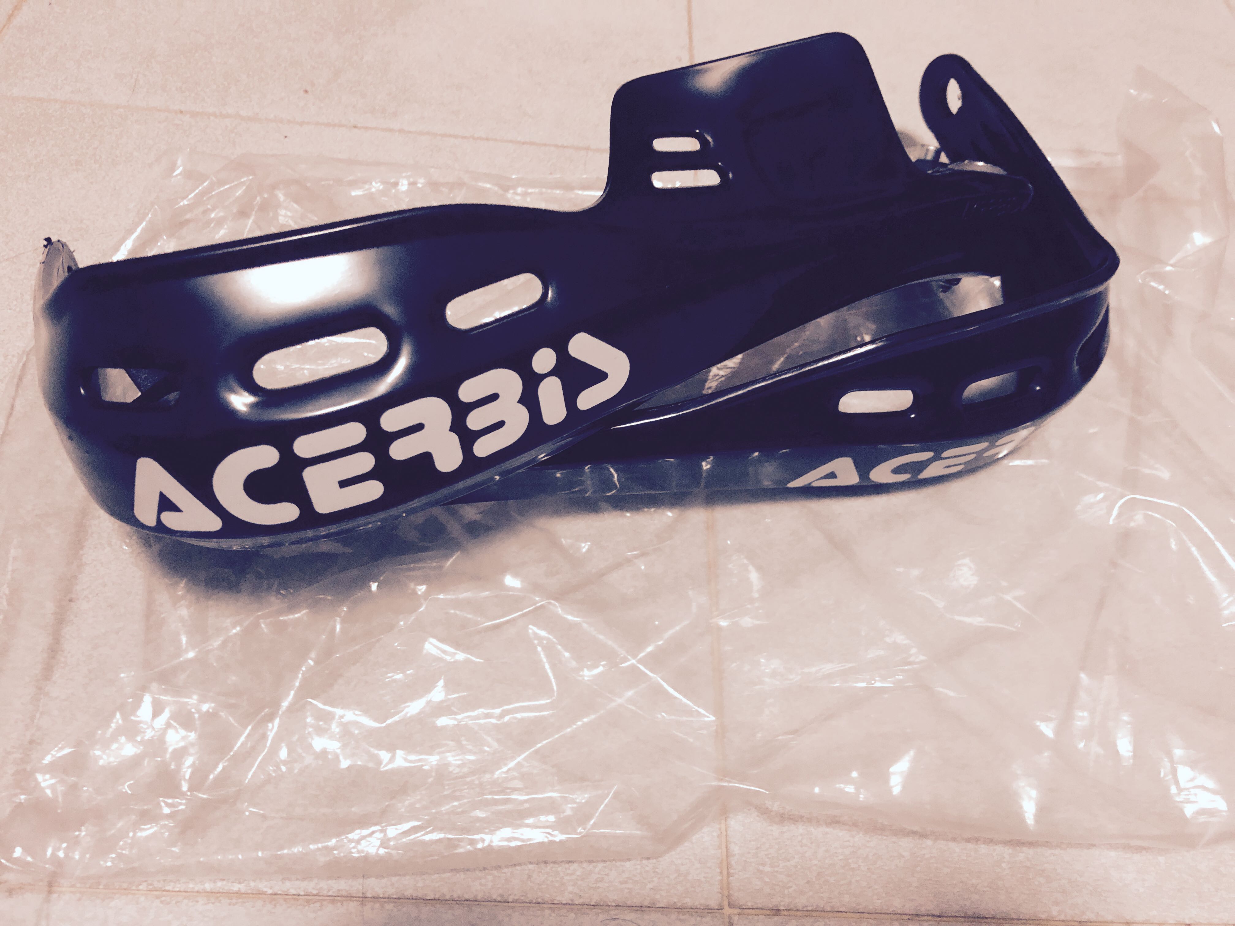 ACERBIS Handguard, Motorcycles, Motorcycle Accessories on Carousell