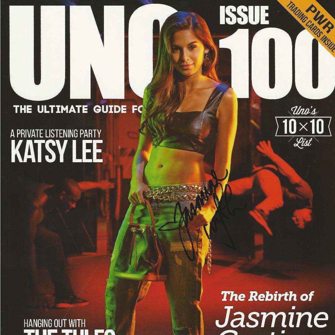 Autographed UNO Philippines # 100 Vol. XII Jasmine Curtis - w/ Signed ...