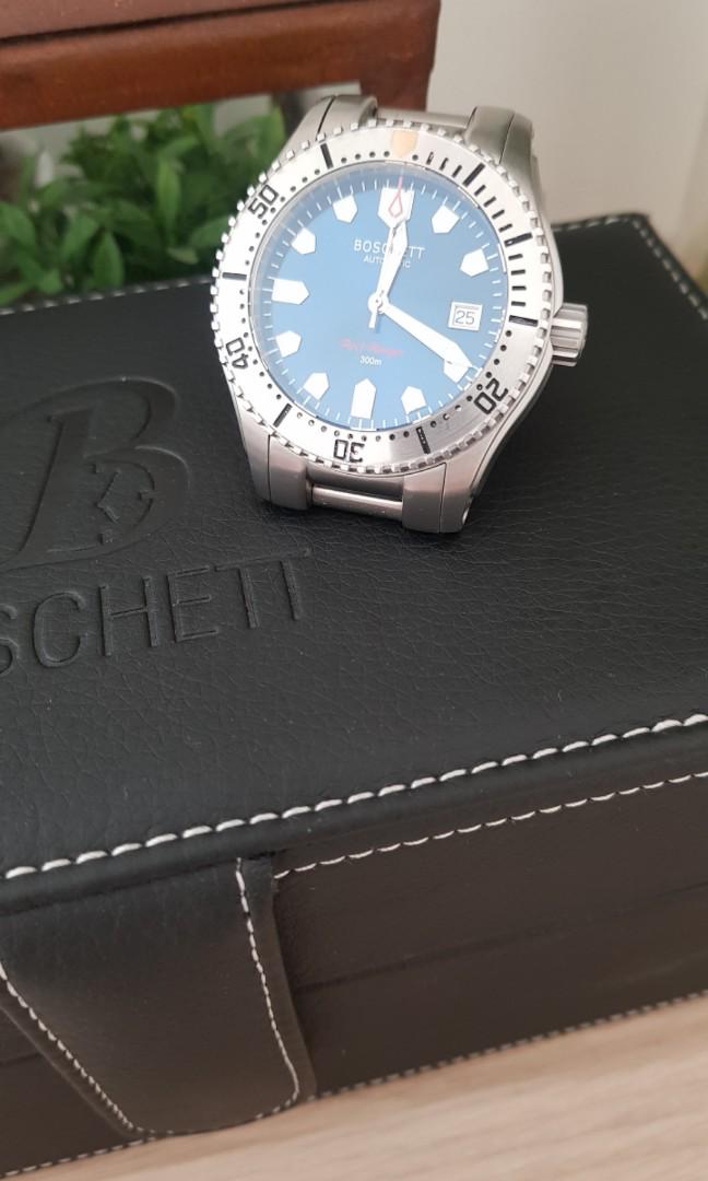 Boschett Reef Ranger Dive Watch (Stunning Sunburst Blue), Mobile Phones ...
