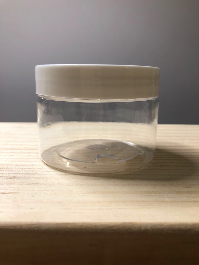 Container for Slime, white cap, 100ml - a pack of 10pcs, Hobbies & Toys ...