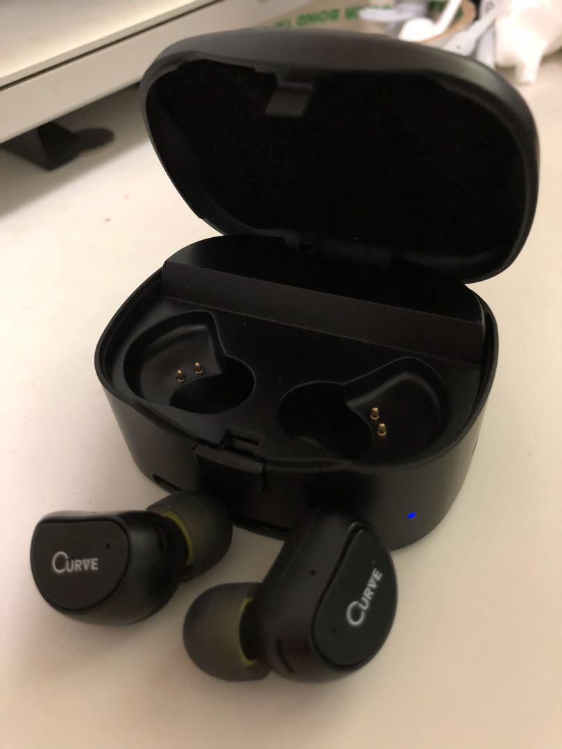 Curve True Wireless Fitness Earbuds TWS-X100, Audio, Earphones on Carousell
