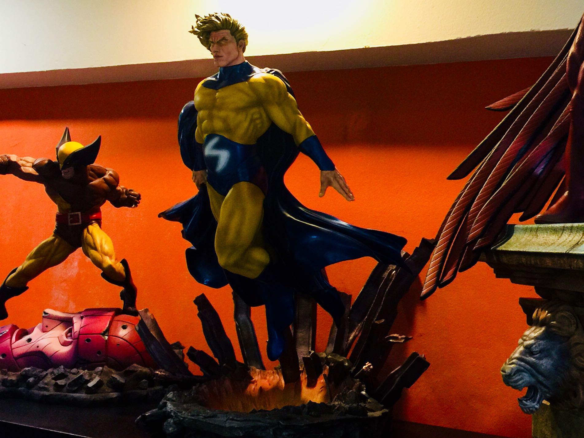 Custom Sentry 1/4 Statue Painted, Hobbies & Toys, Toys & Games on Carousell