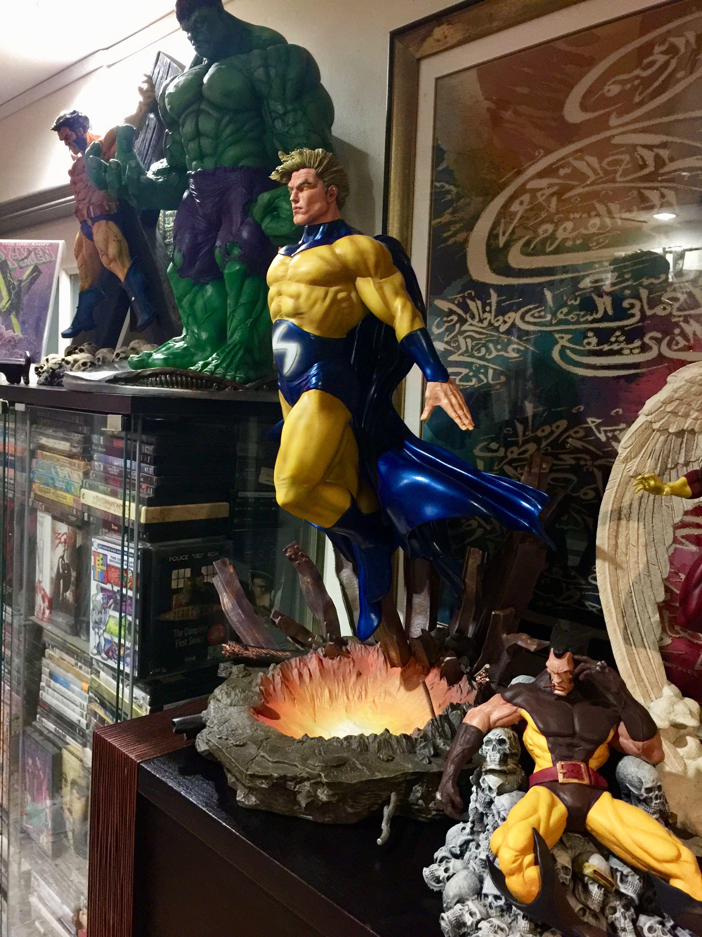 Custom Sentry 1/4 Statue Painted, Hobbies & Toys, Toys & Games on Carousell