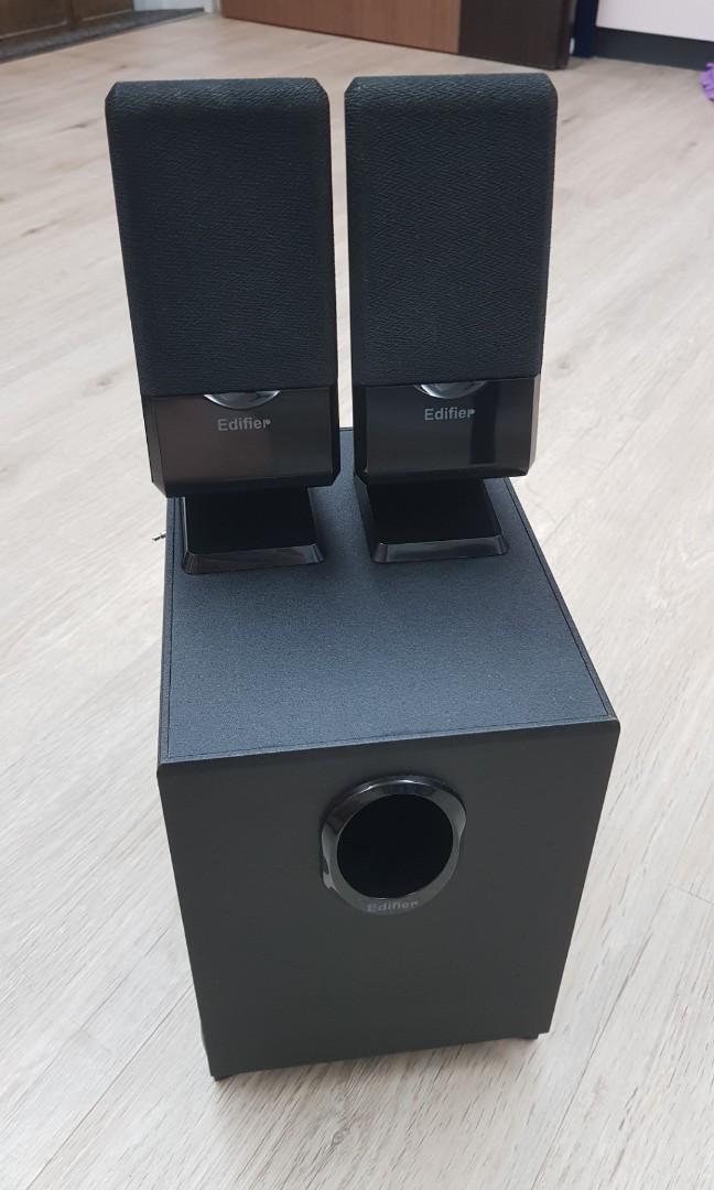 Edifier M1350 2.1 Speakers + Subwoofer, TV & Home Appliances, TV & Entertainment, Entertainment ...