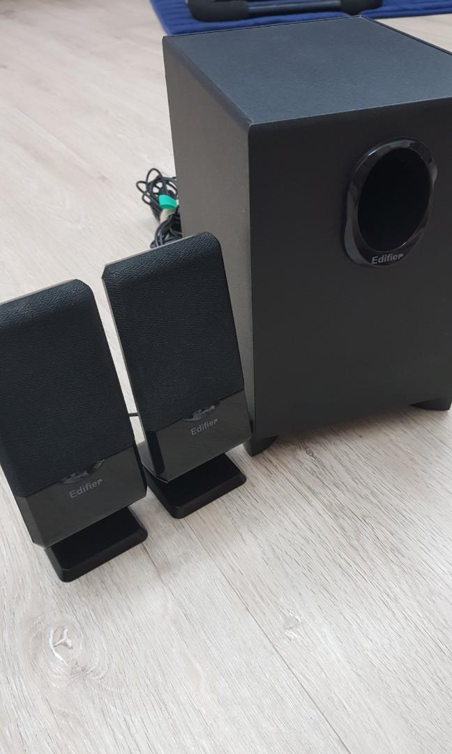 Edifier M1350 2.1 Speakers + Subwoofer, TV & Home Appliances, TV ...
