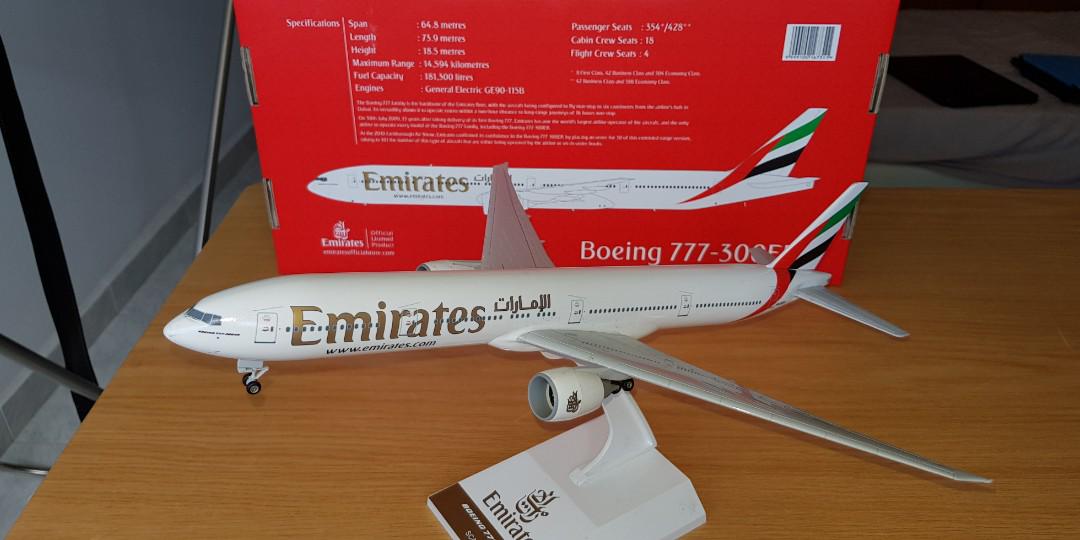 Emirates Boeing 777-300 ER, Hobbies & Toys, Toys & Games on Carousell