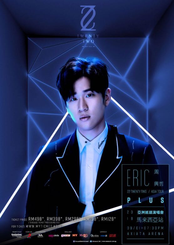 Eric Chou, Tickets & Vouchers, Event Tickets on Carousell