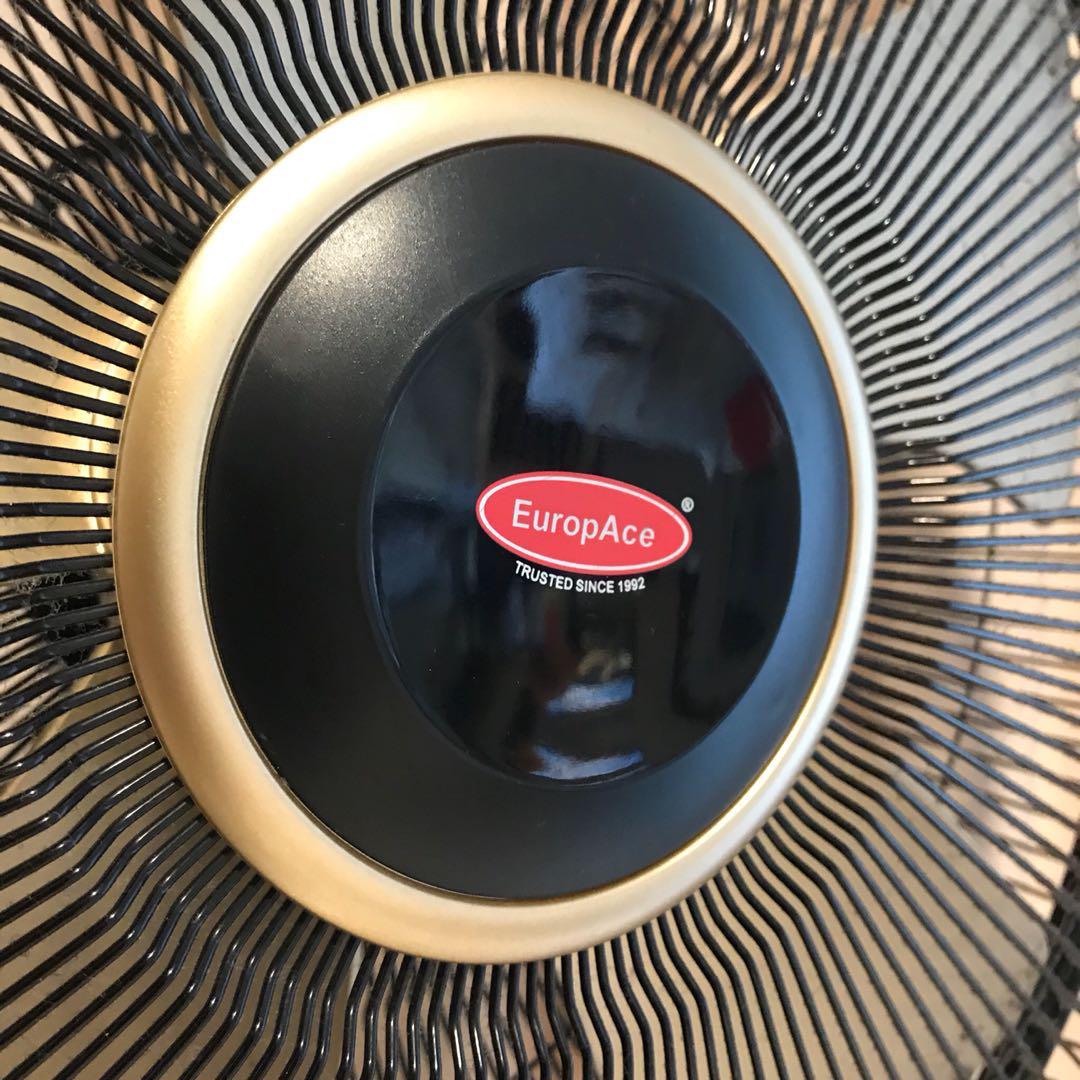 EuropAce 18" Italian Slim Design Stand Fan ESF 188S, Furniture & Home ...