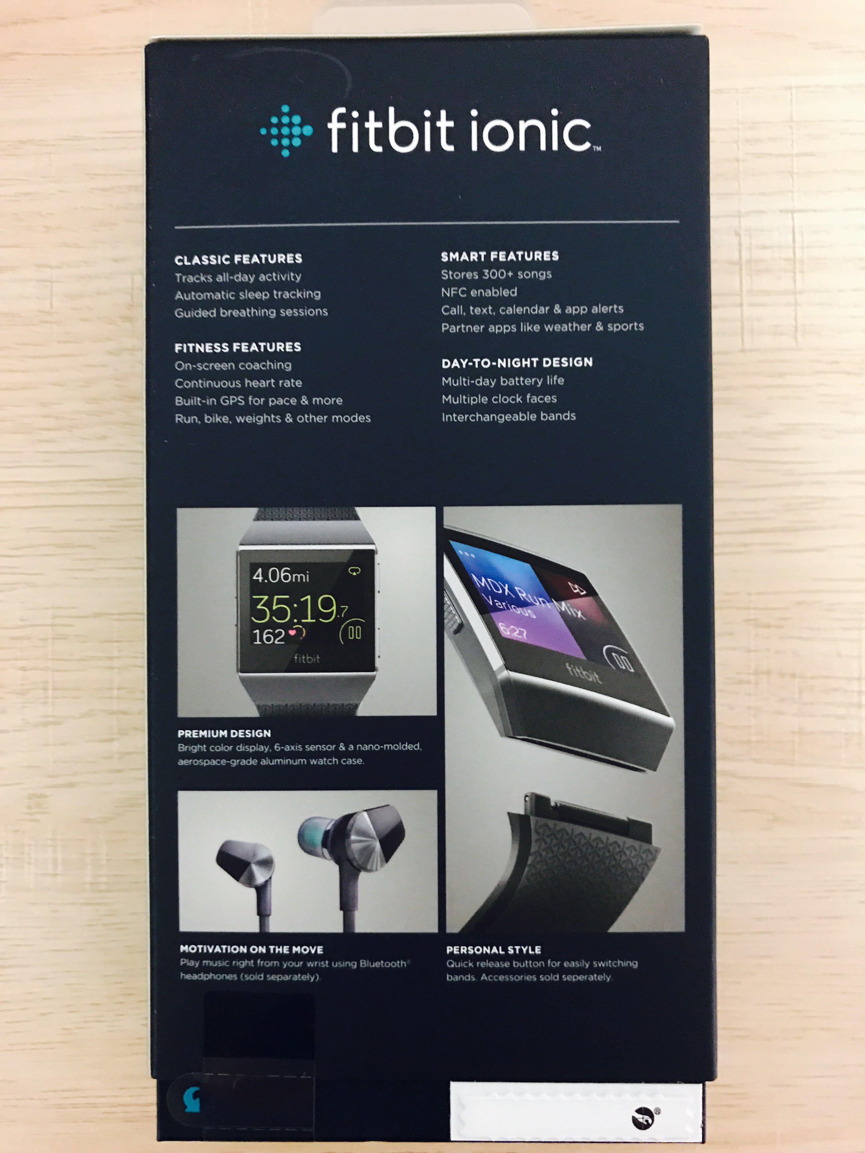 Fitbit Ionic, Mobile Phones & Gadgets, Wearables & Smart Watches on ...