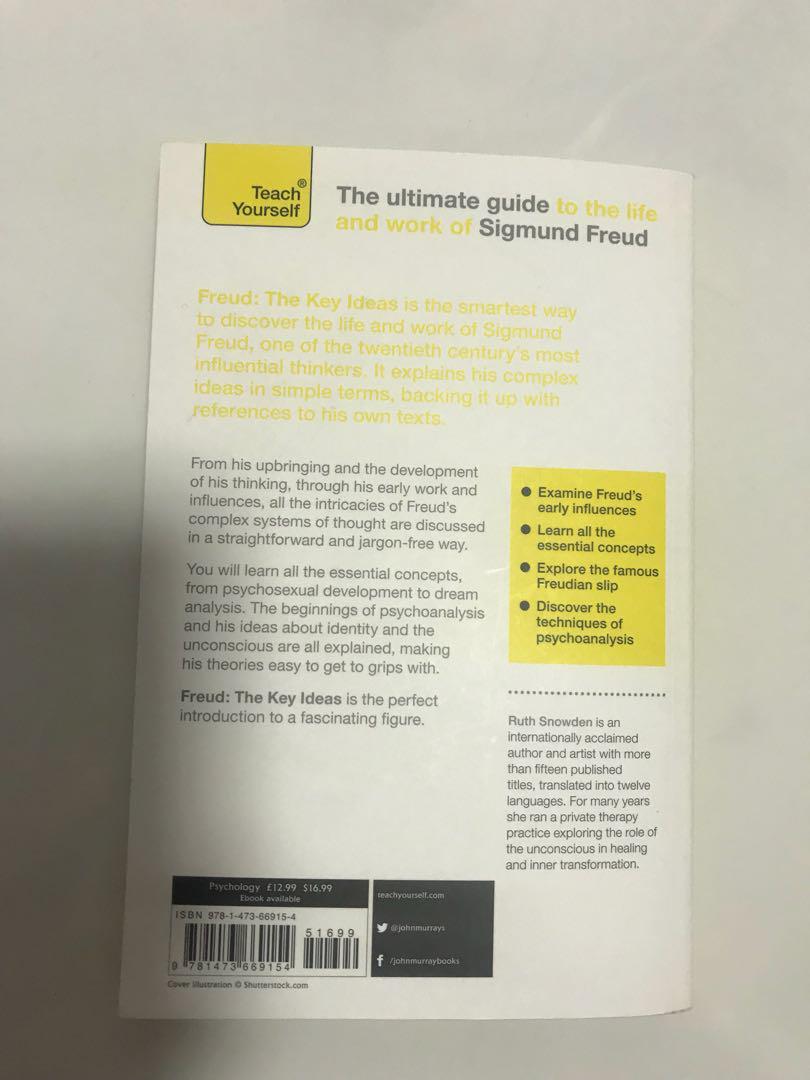 Freud: The Key ideas, Hobbies & Toys, Books & Magazines, Fiction & Non ...