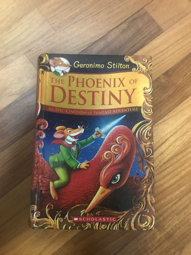 Geronimo Stilton The Phoenix of Destiny (Golden Book), Hobbies & Toys ...