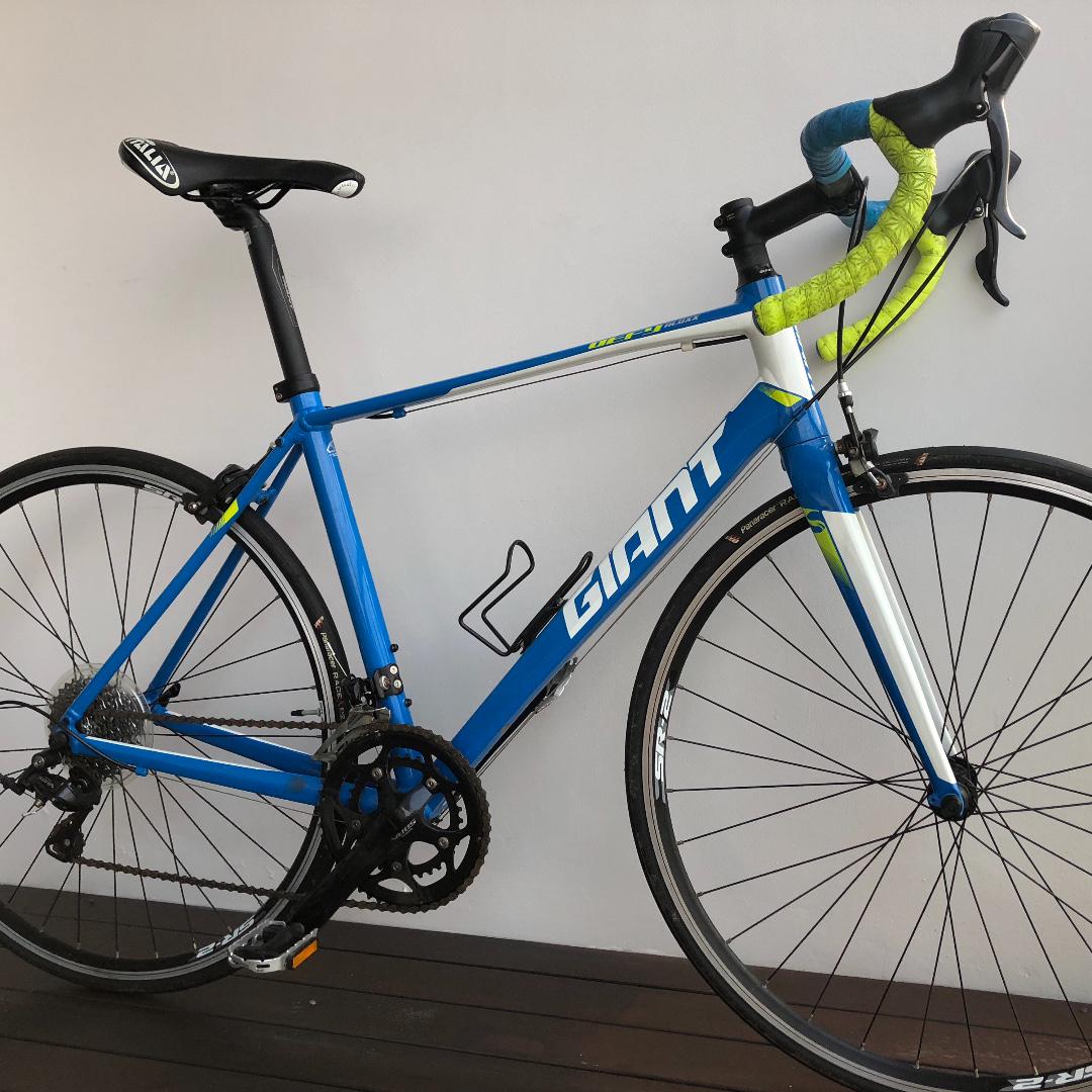Giant Road Bike, Sports Equipment, Bicycles & Parts, Bicycles on Carousell