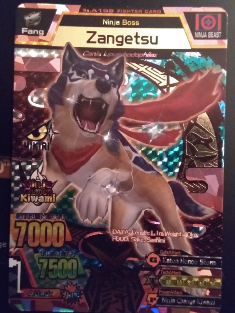 Great Animal Kaiser Ultra Rare S5 Zangetsu, Video Gaming, Gaming ...