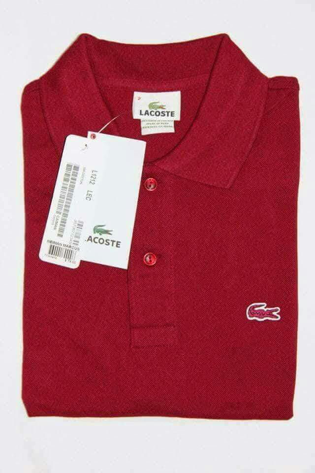Lacoste iconic/monotone polo, Men's Fashion, Tops & Sets, Tshirts & Polo Shirts on Carousell