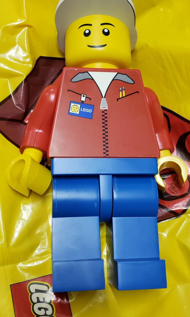 Lego Jumbo Figure 19 inch 吋 / 48cm 高 大人仔 store display 較新淨 二手, 興趣及遊戲 ...