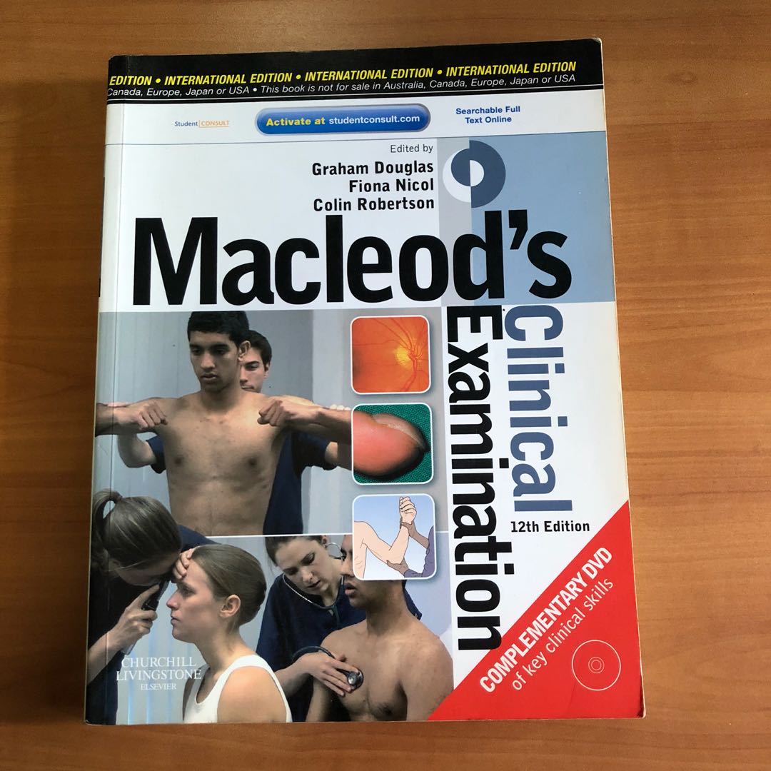 Macleod Clinical Examination, Hobbies & Toys, Books & Magazines ...