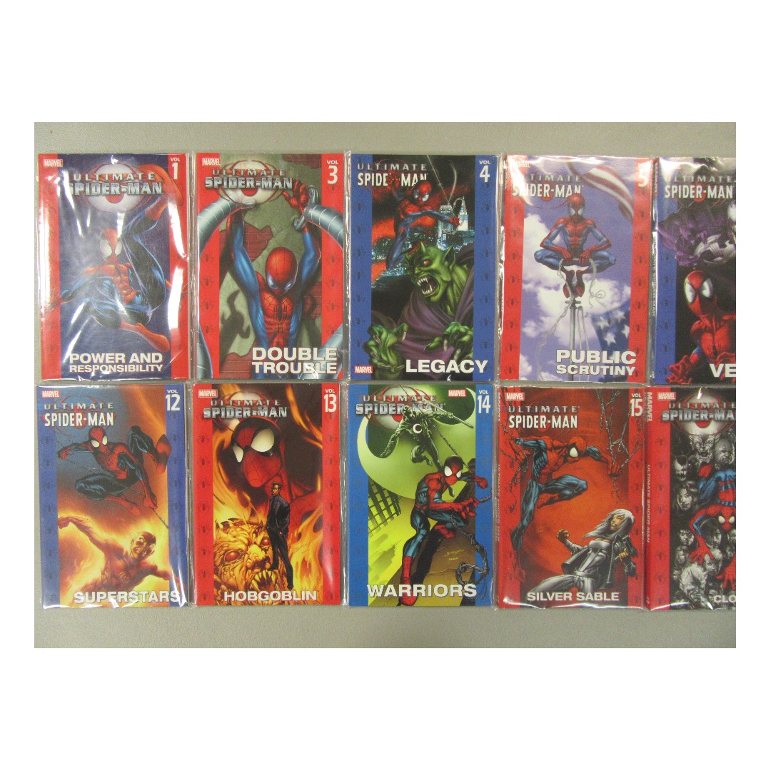 [Free Delivery] Marvel Comics Ultimate Spider-Man Spiderman Volume Vol ...