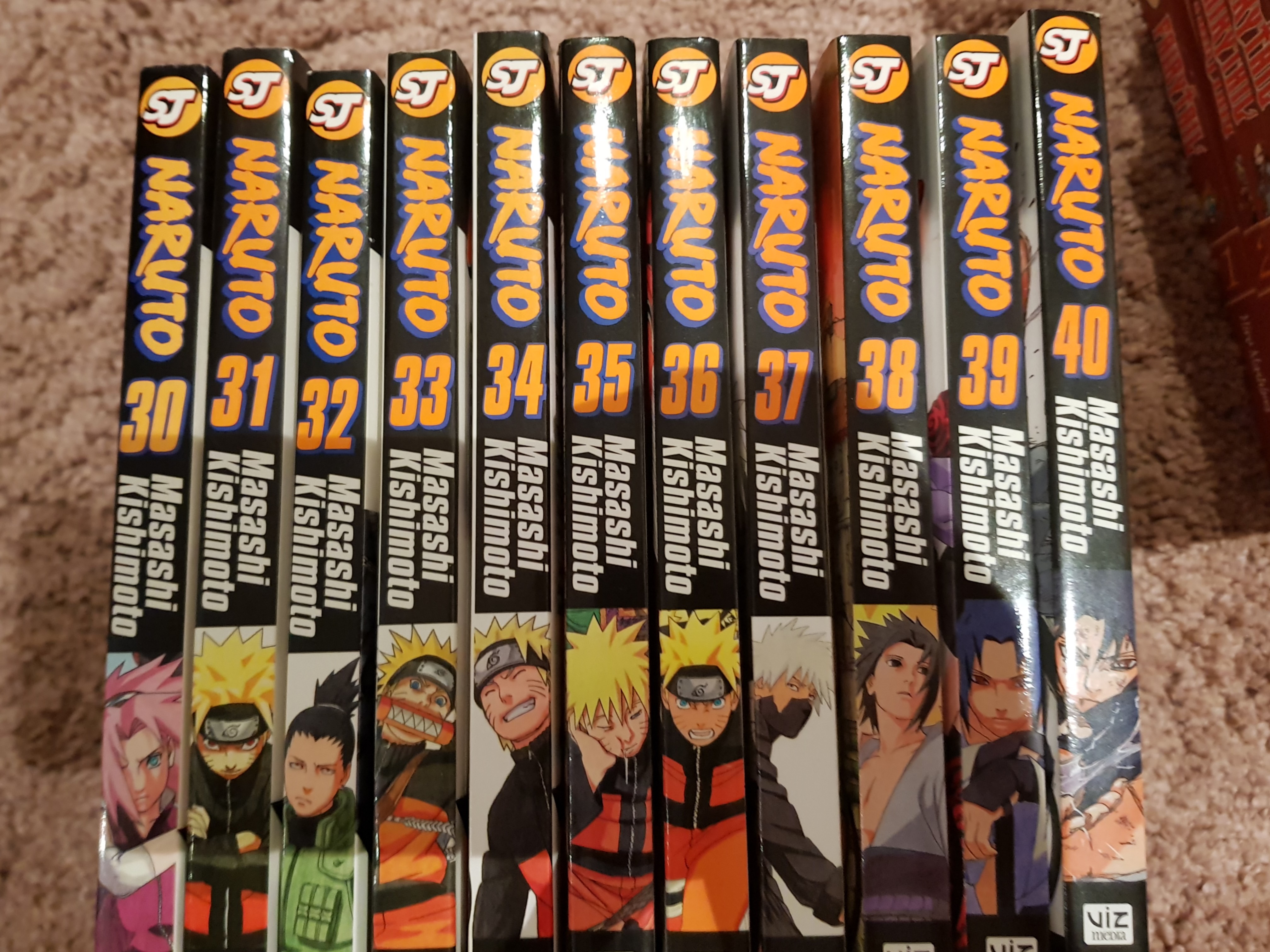 Naruto Manga Set, Hobbies & Toys, Books & Magazines, Children's Books ...