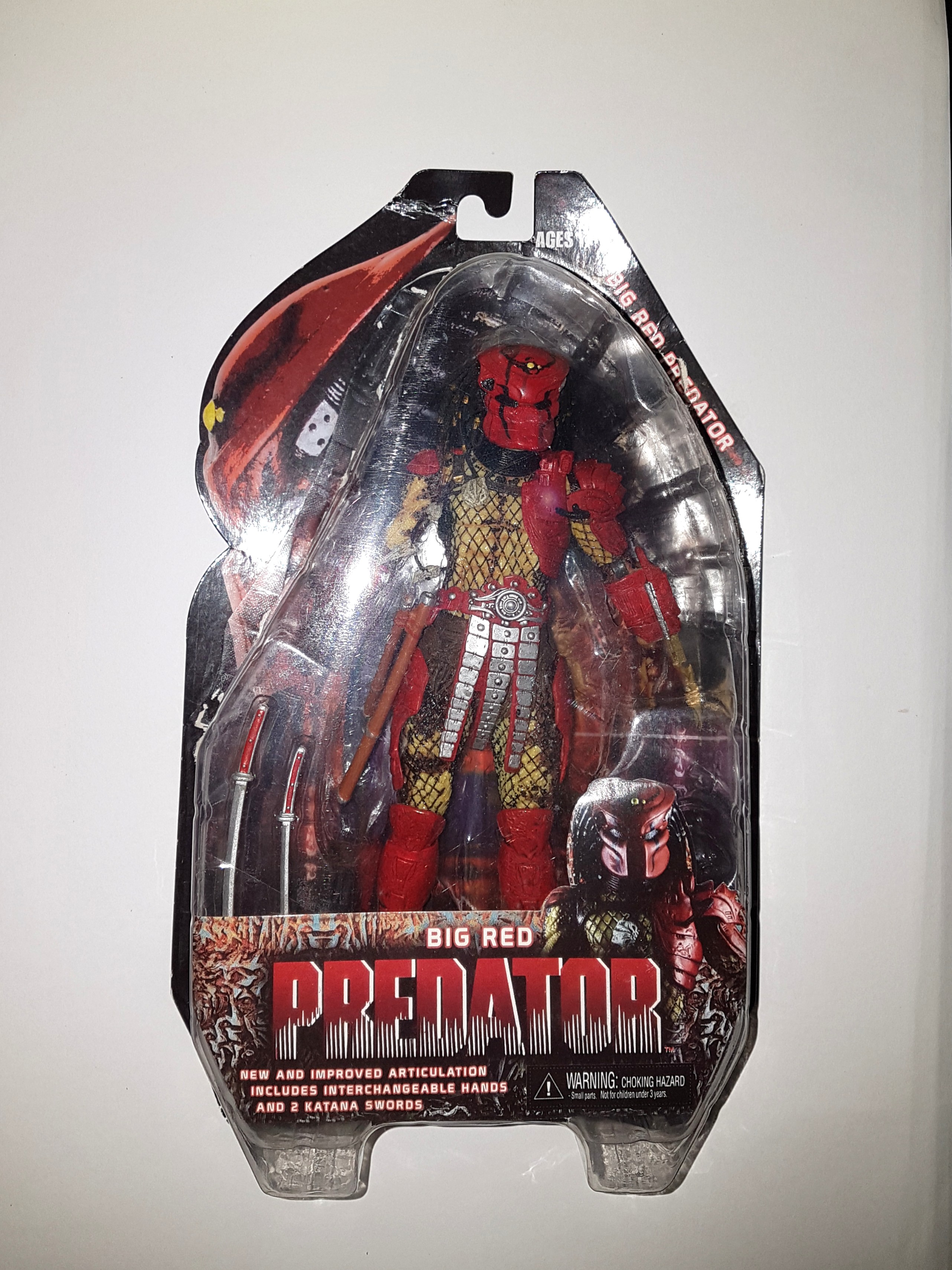 Neca 7 big red predator (loose), Hobbies & Toys, Toys & Games on Carousell