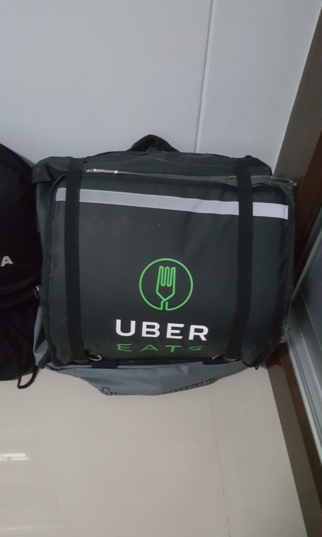 New Uber Eats Delivery Bag, Motorcycles, Motorcycle Apparel on Carousell
