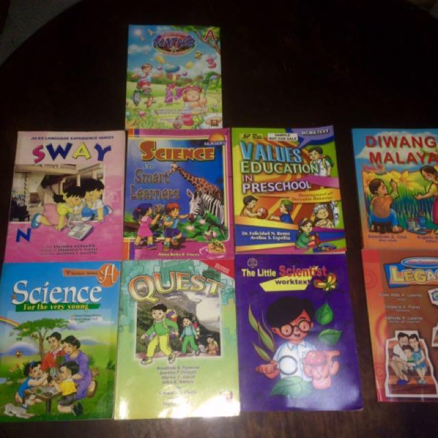 Nursery -Kinder Textbooks FREE 4 Textbooks, Hobbies & Toys, Books ...