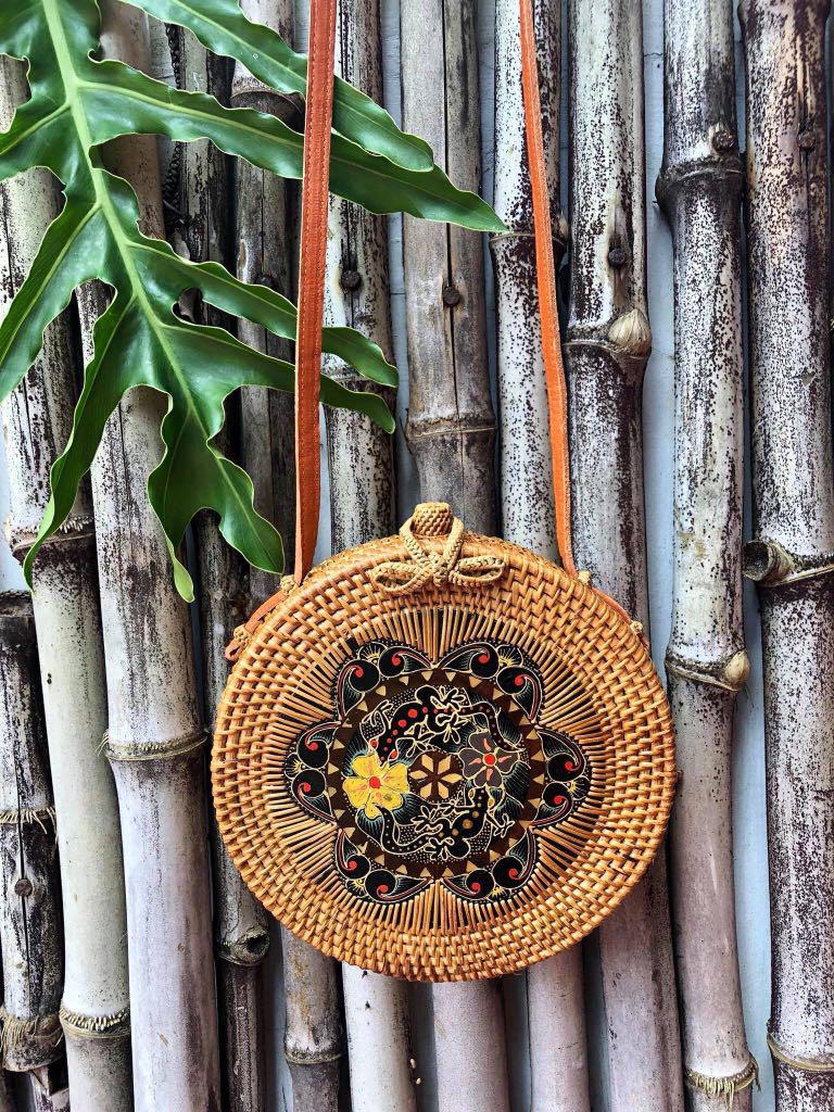 Original Handwooven Rattan Bags from Bali, Women's Fashion, Bags ...
