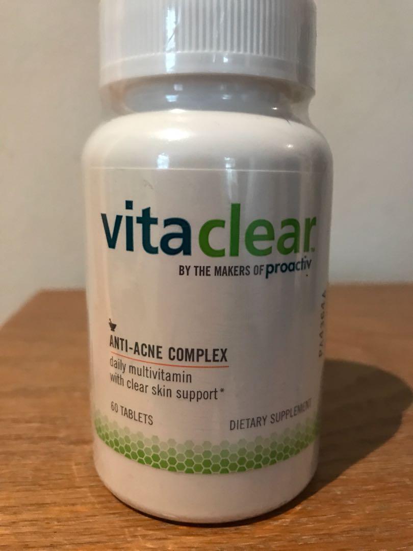 PROACTIV VITACLEAR ANTI-ACNE COMPLEX MULTIVITAMIN CLEAR SKIN VITAMINS ...