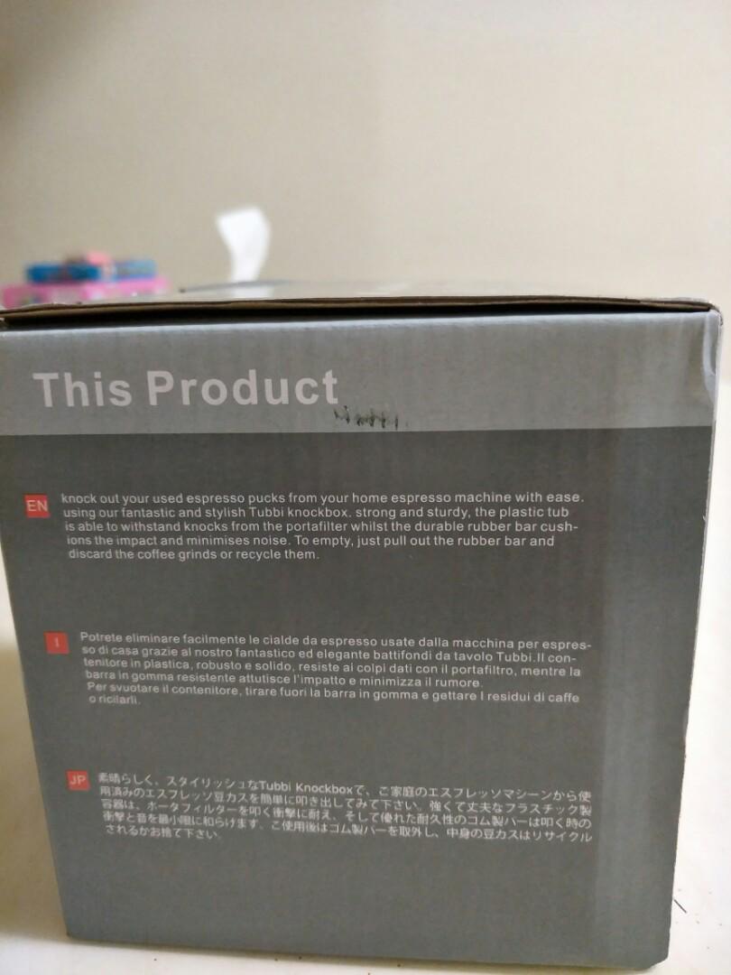 Semi-automatic coffee machine slag bucket, powder slag box, trumpet ...