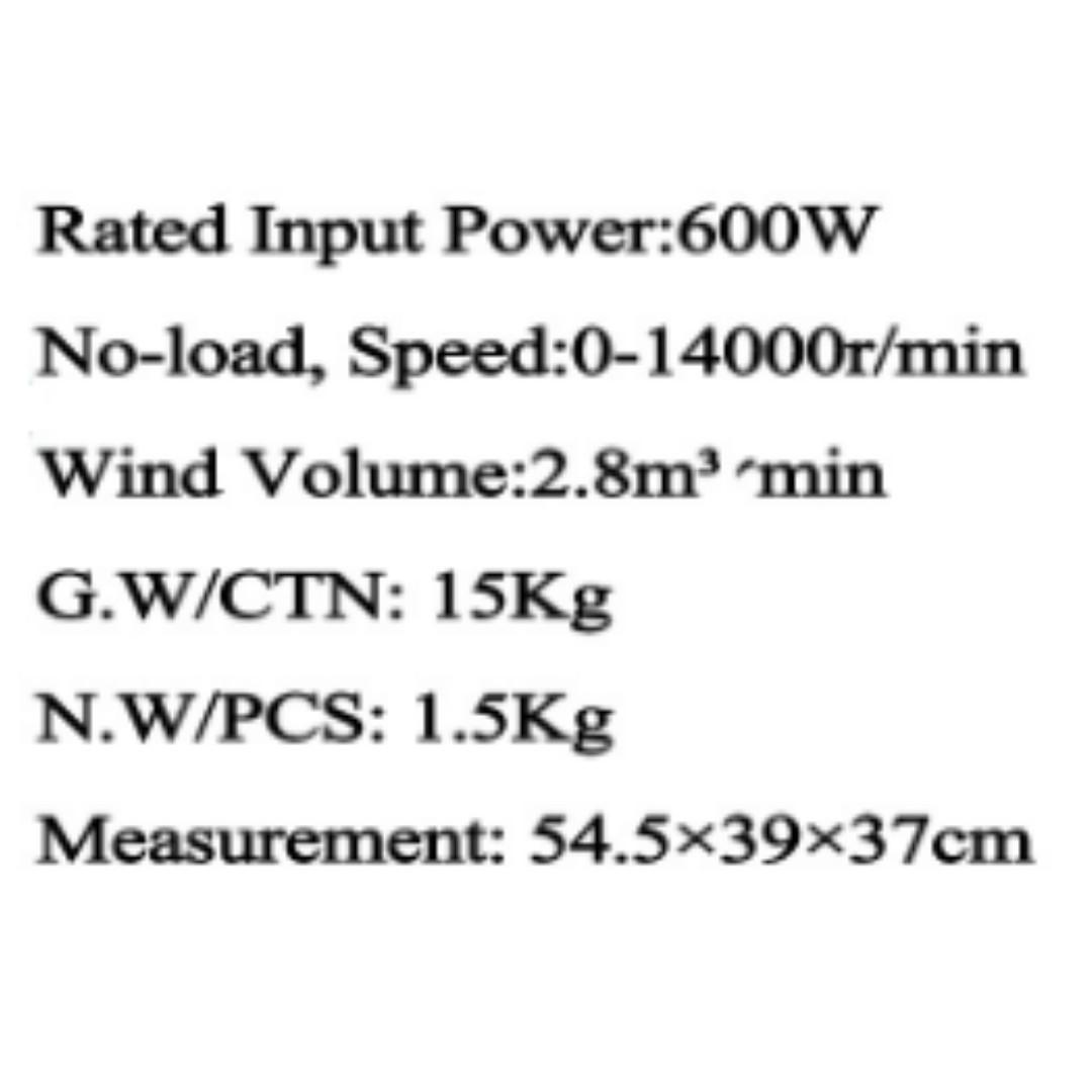 SEMPROX SEB2801 Electric Blower 600w, TV & Home Appliances, Electrical ...