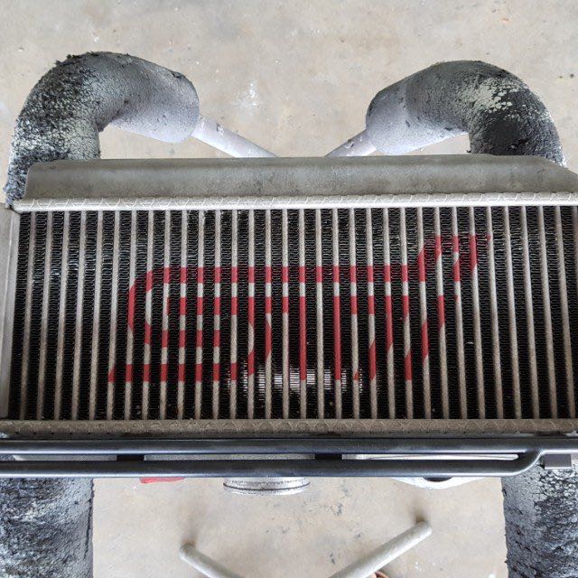 STi top mount intercooler, Car Accessories on Carousell