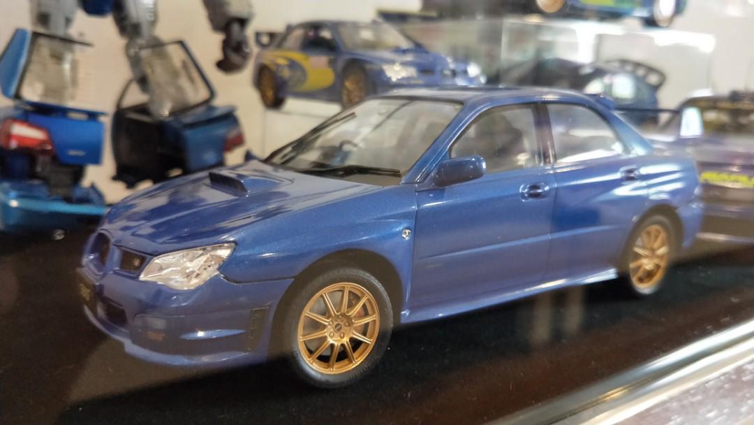 Subaru WRX STI WRC 1:24 scale model set, Toys & Games, Others on Carousell