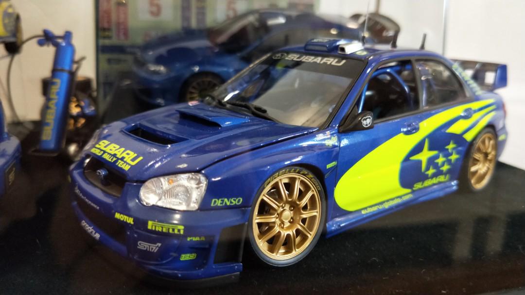 Subaru WRX STI WRC 1:24 scale model set, Toys & Games, Others on Carousell