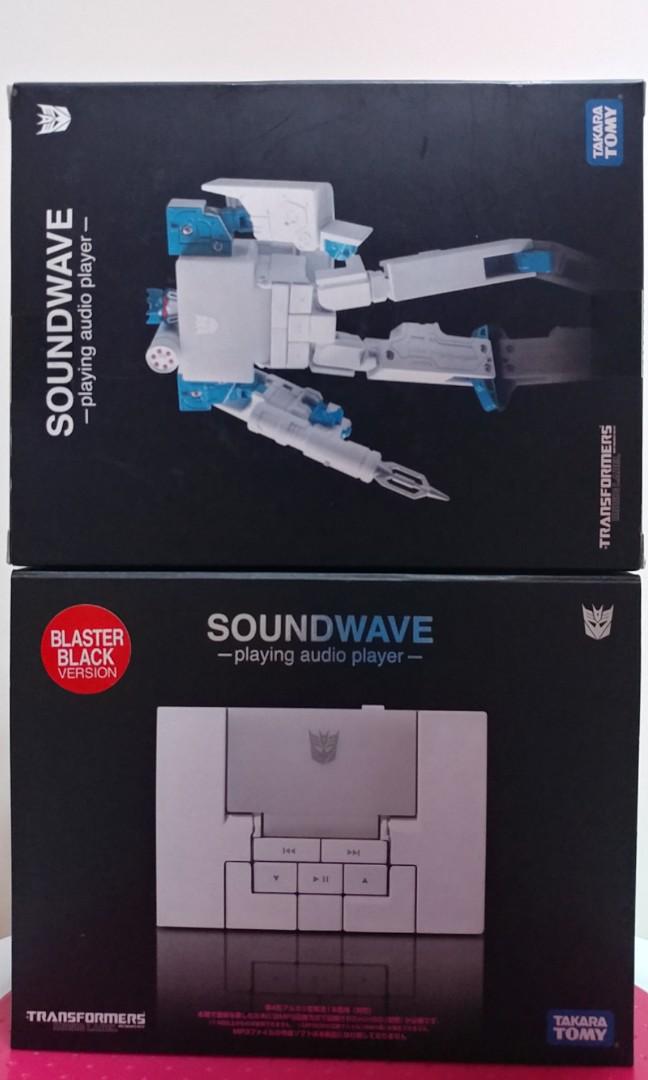 TAKARA 變形金剛 MUSIC LABEL BLASTER BLACK SOUNDWAVE, 興趣及遊戲, 玩具 & 遊戲類 ...
