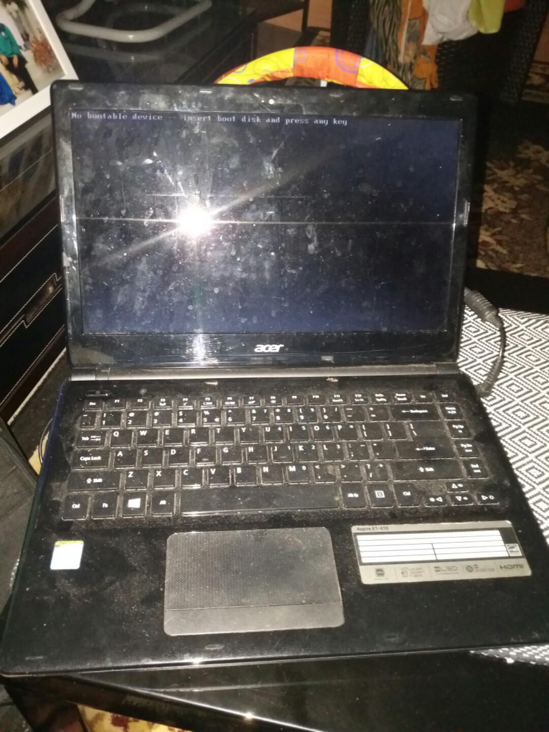 Acer laptop broken, Computers & Tech, Laptops & Notebooks on Carousell