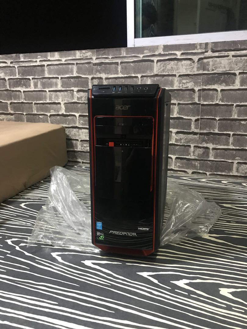 Acer Predator G3 desktop casing, Computers & Tech, Parts & Accessories ...