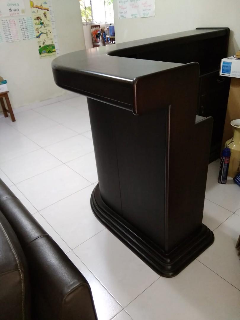 Bar counter (L shaped), Furniture & Home Living, Furniture, Other Home ...