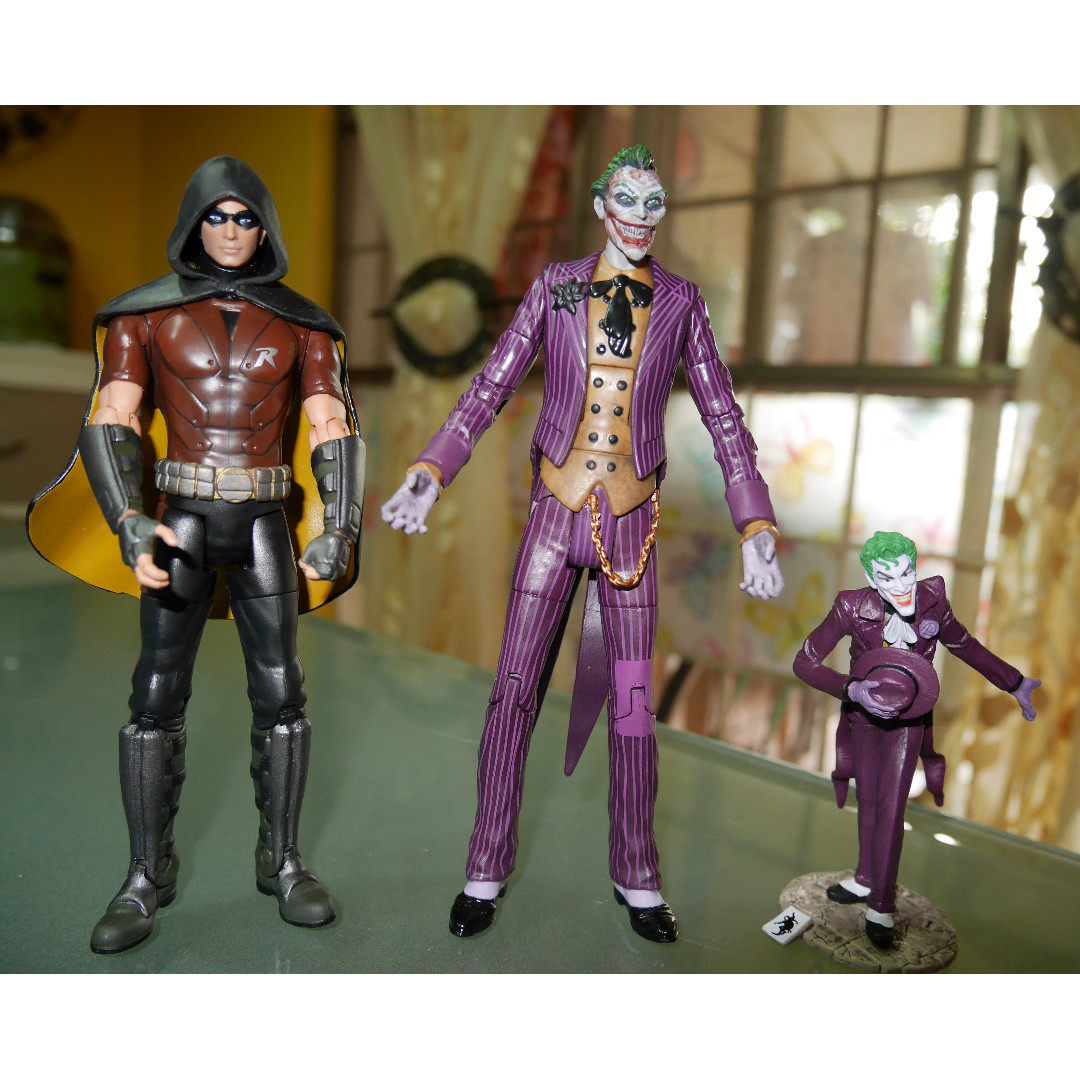 Batman Legacy Arkham City Robin And The Joker Collector Figure 2-Pack ...